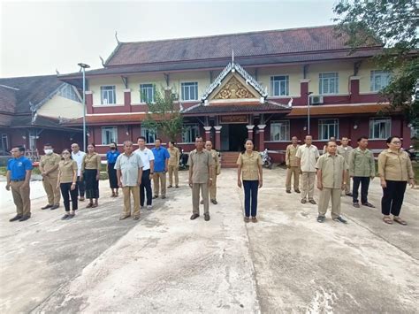 ព្រឹកថ្ងៃទី១៦ ខែមករា ឆ្នាំ២០២៣ ក្រុមប្រឹក្សាស្រុក គណៈអភិបាលស្រុក