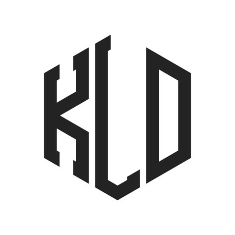 Premium Vector Kld Logo Design Initial Letter Kld Monogram Logo Using Hexagon Shape