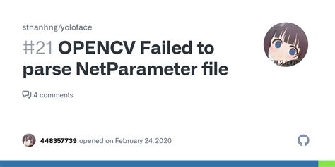 OPENCV Failed To Parse NetParameter File Issue 21 Sthanhng