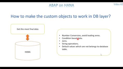 video 2 abap on hana inline declarations youtube