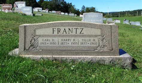Carl Daniel Frantz 1913 1930 Mémorial Find A Grave