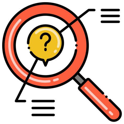 Query Analysis Flaticons Lineal Color Icon