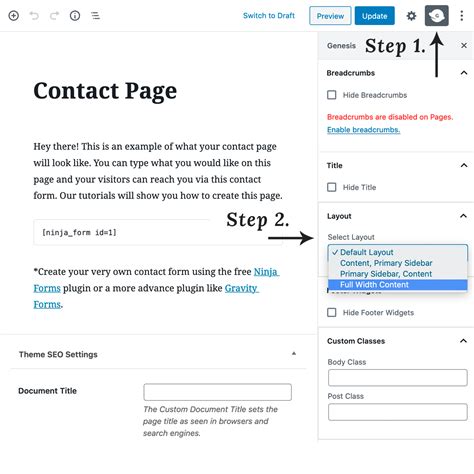 Choose Your Page Layout Studio Mommy Support Page