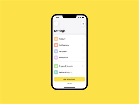Daily Ui 7 Settings By Adilbek On Dribbble