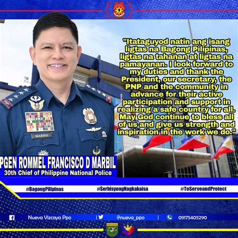 Message Of Newly Nueva Vizcaya Police Provincial Office