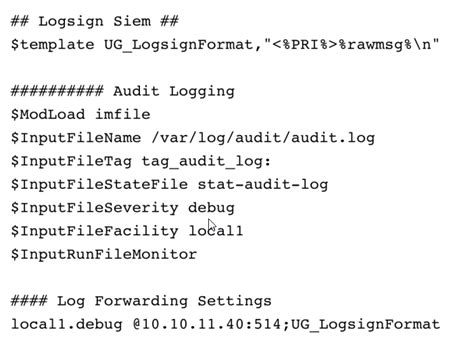 Routing Linux Based Service Logs To Siem With Using Rsyslog Logsign Support Center