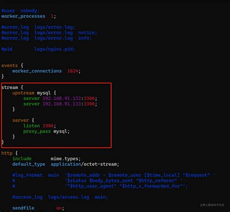 使用nginx Stream模块为mysql集群代理使用nginx Stream模块为mysql集群代理 Centos7 掘金