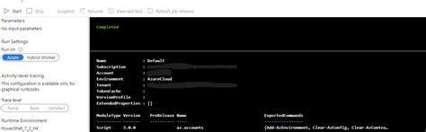 Azure Automation Accounts Azaccounts Powershell Module Broken Microsoft Qanda