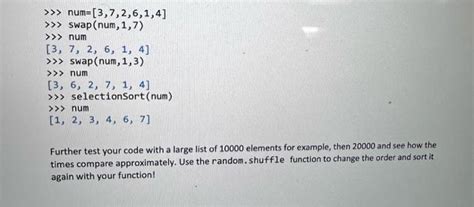 Solved Exercise 1 One Of The Simplest Way To Sort A List Is Chegg Com