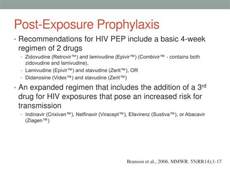 What Is A Post Exposure Prophylaxis At Luis Silva Blog