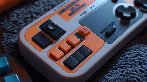 Classic Nintendo Console Retro Style Premium Ai Generated Image