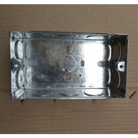 Galvanized Iron Gi 4m Gi Modular Electrical Box Silver At ₹ 18piece In Pune