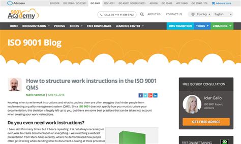 How To Structure Quality Management System Documentation Advisera Doctoolhub