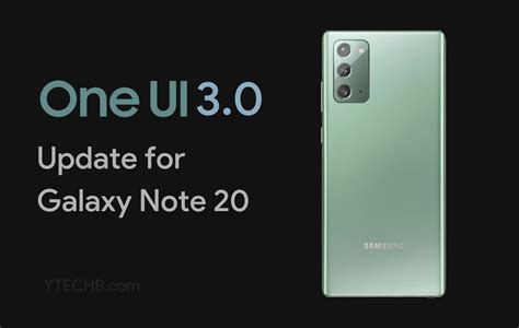 Samsung Galaxy Note 20 Ultra One Ui 3 0 Beta Program Live In The Us