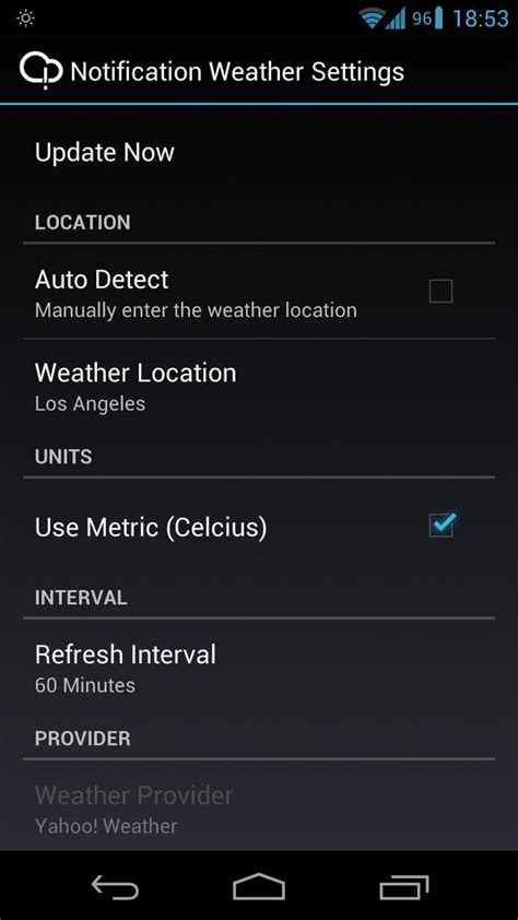 [new App] Notification Weather Offers Current Conditions And Forecasts In Expandable Notifications