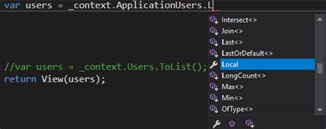 Net Ef Core Applicationuser Not Able To Include One To Many