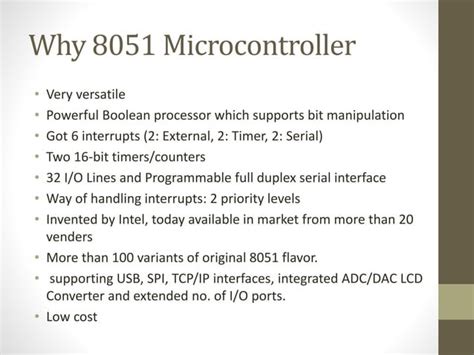 Sybsc It Sem Iv Embedded Systems Unit Iv Designing Embedded System With 8051 Microcontroller