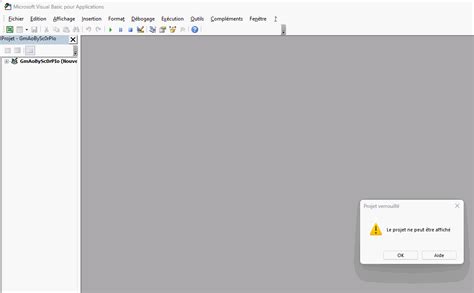 VBA Visualisation De Code