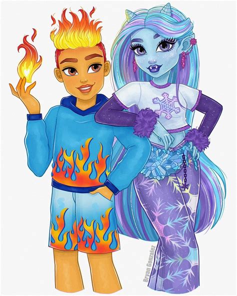 Bryan González On Instagram Monster High Heath Burns And Abbey