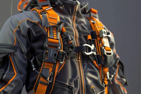 Develop Fall Protection Harnesses With Integrated Generative Ai Premium Ai Generated Image