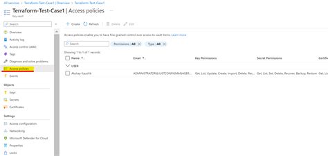 azure vault configuration behaving incorrectly microsoft qanda