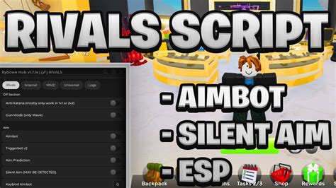New Op Rivals Keyless Script Pastebin Roblox Silent Aim And Aimbot