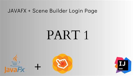 JAVAFX SCENEBUILDER LOGIN PAGE PART 1 YouTube