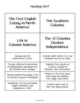 Headings And Subheadings In Nonfiction Text By Alyssa Teaches TpT