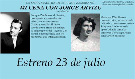 Mi Cena Con Jorge Arvizufeaturettes Propuestas De Fans Del Doblaje