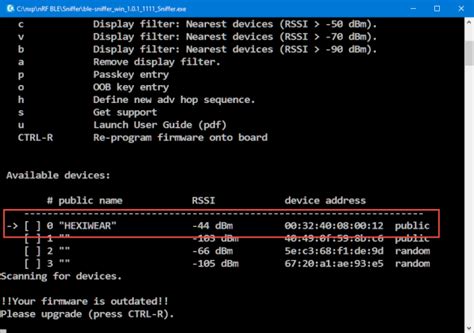 Tutorial Hexiwear Bluetooth Low Energy Packet Sniffing With Wireshark Mcu On Eclipse