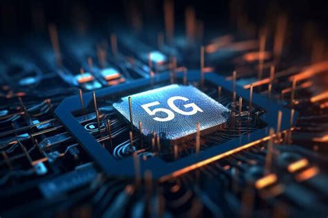 Premium Ai Image 5g Wireless Connection Communication Concept Generative Ai
