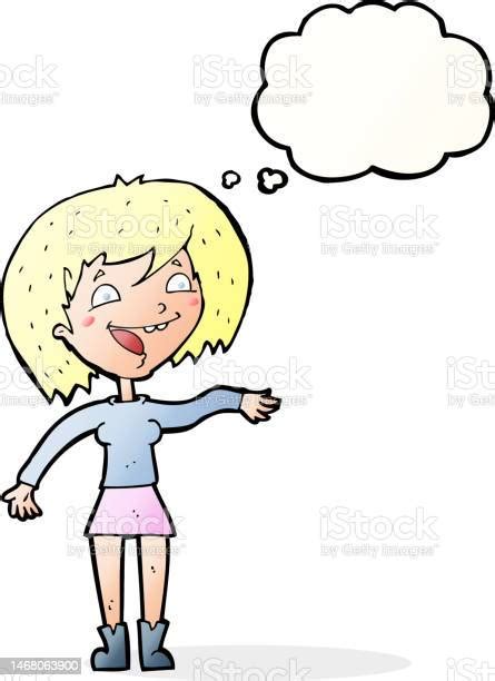 말풍선이 있는 손 흔드는 여자 만화 캐릭터 그라데이션에 대한 스톡 벡터 아트 및 기타 이미지 그라데이션 기포 낙서 드로잉 Istock