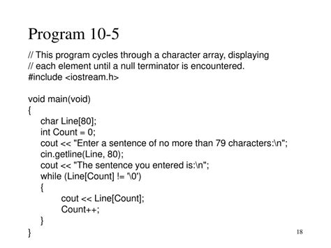 Chapter 10 Characters And Strings Ppt Download