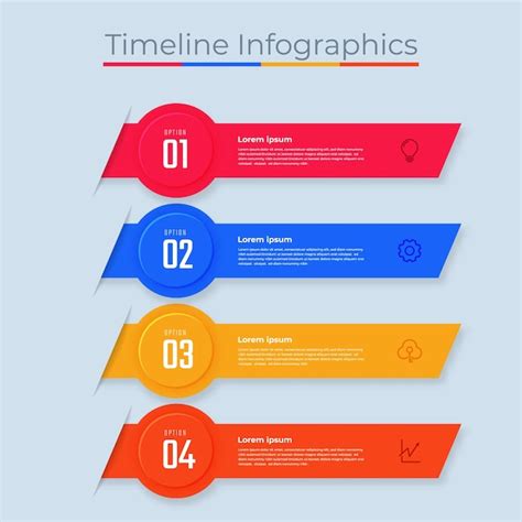 Premium Vector Timeline Infographics Design Marketing Icons Workflow Diagram Business Data