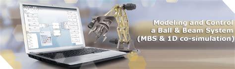Modeling And Control A Ball And Beam System Mbs And 1d Co Simulation