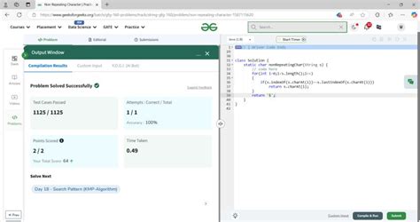 100daysofcode 160daysofcode Geeksforgeeks Java Codingchallenge Urvee Pundir