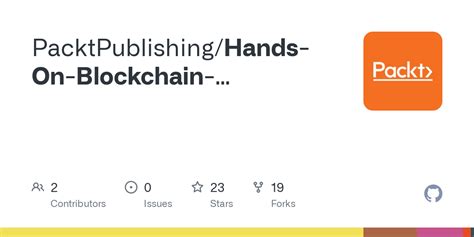 github packtpublishing hands on blockchain development in 7 days