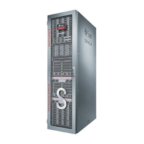 Oracle Supercluster T5 8 Owners Manual Pdf Download Manualslib