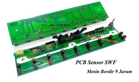 Part Elektronik 3 PCB Kepala PCB Sensor PCB Sensor SWF 9 Jarum Bearing Timken