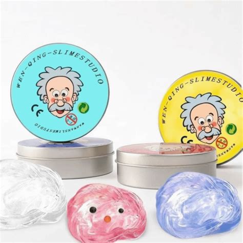 Jimeixian01 Glass Slime Slime Squishy Toy Magic Stress Relief Bouncing