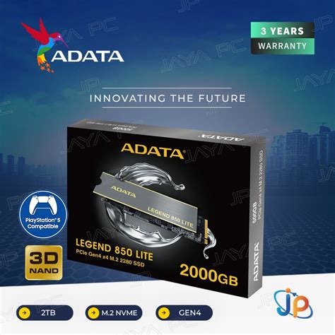 Jual Adata Ssd Legend 850 Lite M2 Pcie Gen4 Nvme 2tb 3d Nand 2 Tb Shopee Indonesia
