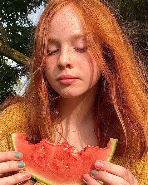 Natural Redhead Beautiful Redhead Women With Freckles Beauty Shoot