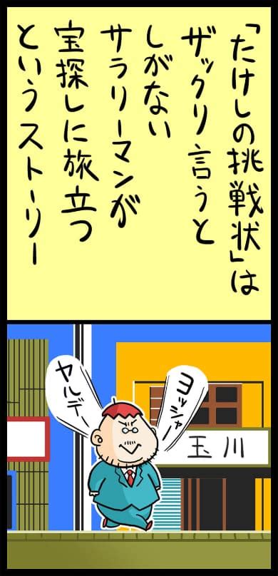 伝説のクソゲー「たけしの挑戦状」も攻略本があれば怖くない？ ヌルゲーマーのマンガ家が挑戦 【ネタバレあり】：サダタローのゆるっとマンガ劇場（1
