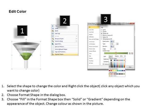 Stage 1 Conversion Funnel Shape PowerPoint Slides Ppt Templates