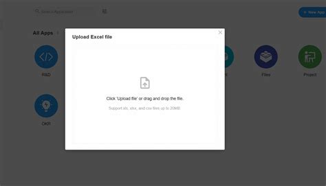 Import Excel File To Create Application Worksheet Hap