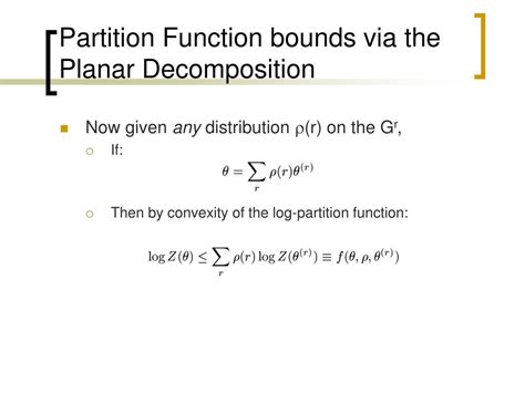 Ppt Approximate Inference Using Planar Graph Decomposition Powerpoint
