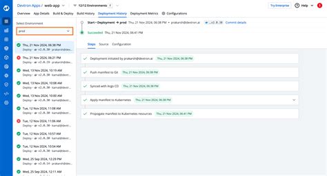 Application Promotion In Devtron Devtron