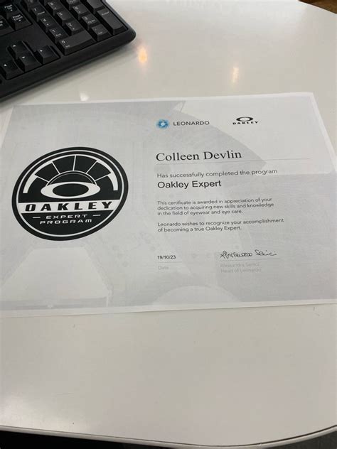 Now Officially An Oakley Expert 🤓 Colleen Devlin