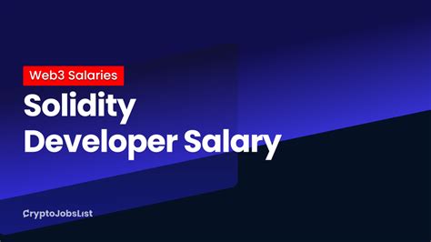 Solidity Developer Salary In 2025 Updated Daily