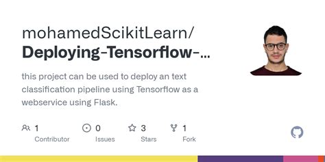 Github Mohamedscikitlearndeploying Tensorflow Nlp Models This